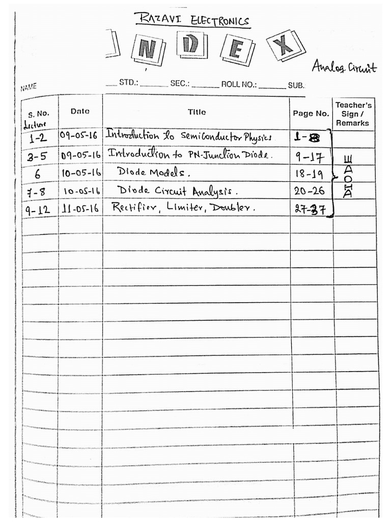 Razavi Diode Ckts | Download Free PDF | Electricity | Condensed Matter Physics