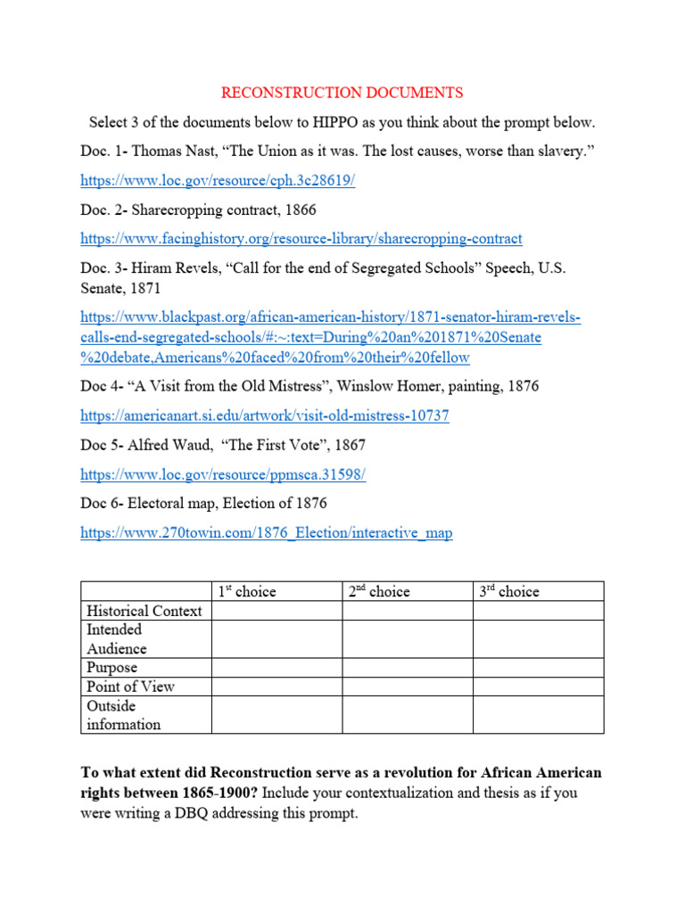 Reconstruction Documents | PDF | Travel