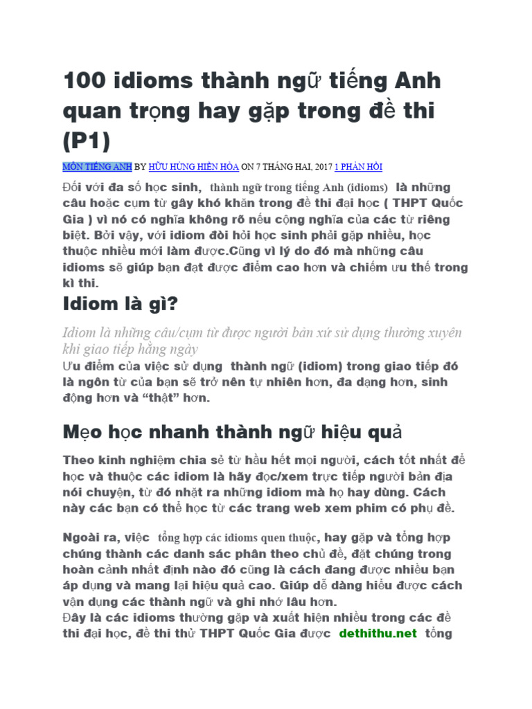 Thành NG | PDF
