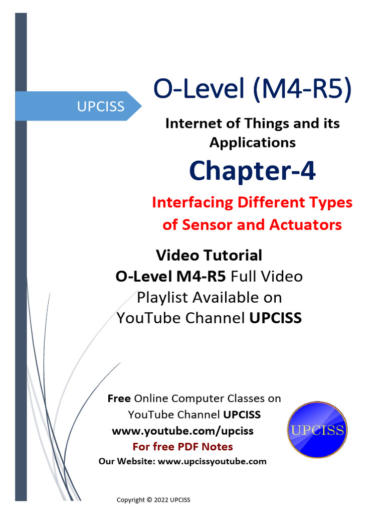 m4 r5 o Level Iot Practical Classes Chapter 4 Diffrent Type of Sensors ... m4 r5 o Level Iot Practical Classes Chapter 4 Diffrent Type of Sensors ...