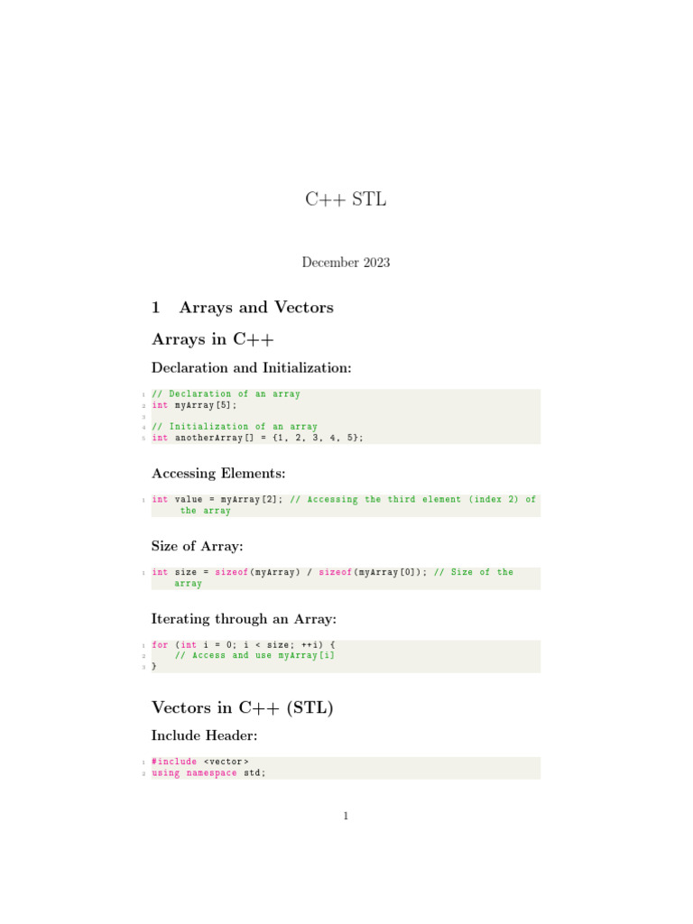 C++ STL | PDF | Programming Paradigms | Software Engineering