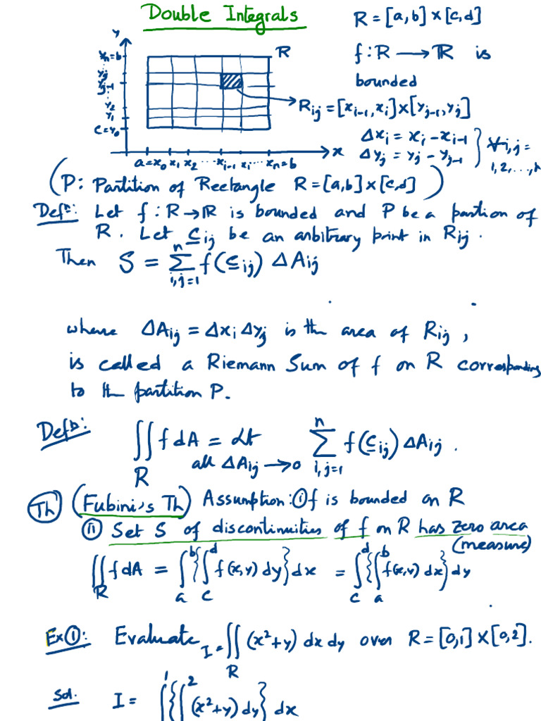 Double Integration 1 | PDF