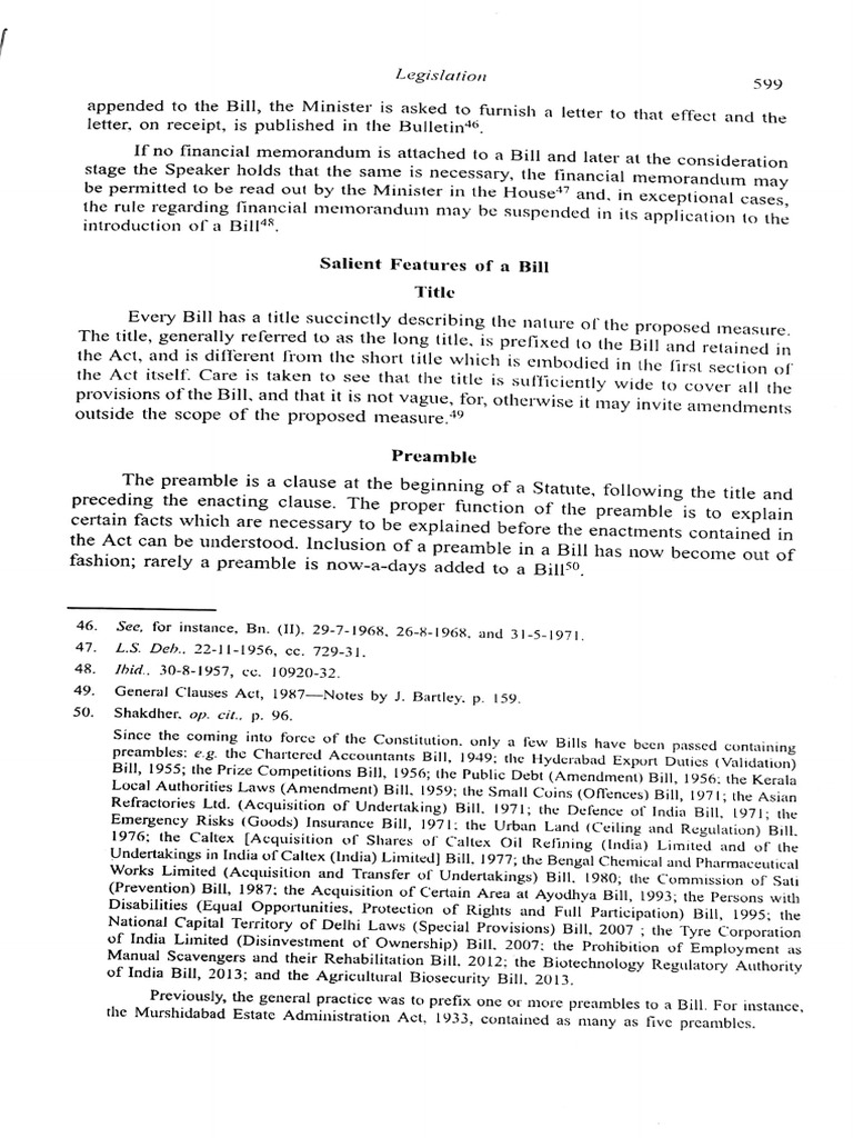 Content of Legislation and Clauses | PDF | Act Of Parliament | Repeal