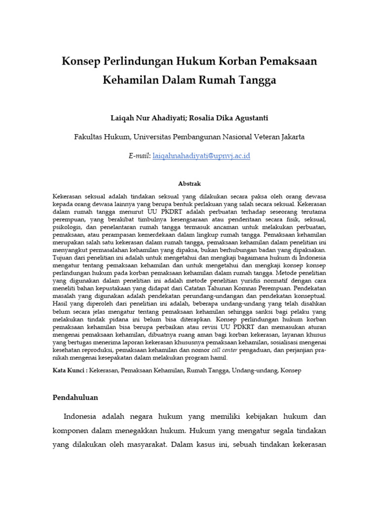 Jurnal Laiqah Nur A 1910611181 | PDF | Ilmu Sosial