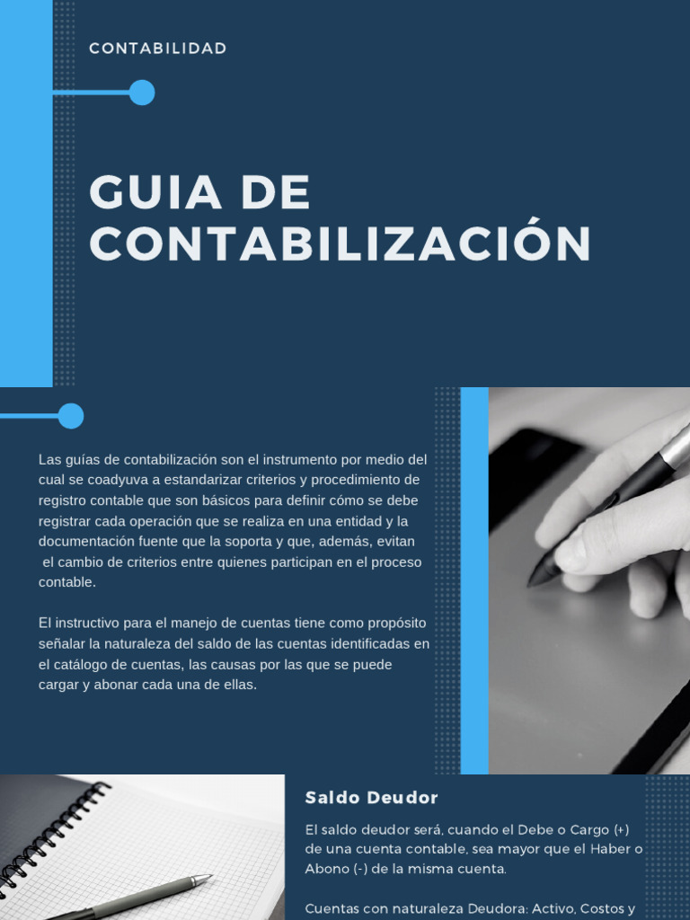 Guía de Contabilización | PDF | Contabilidad | Bancos
