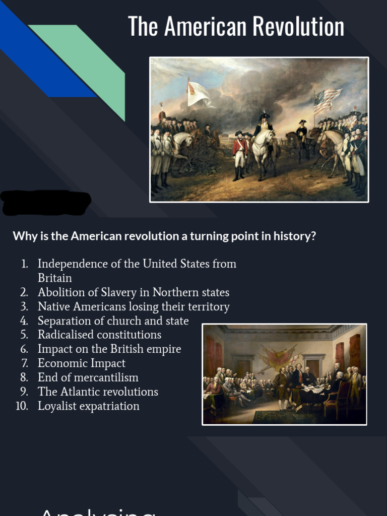 American Revolution Documents Presentation | PDF