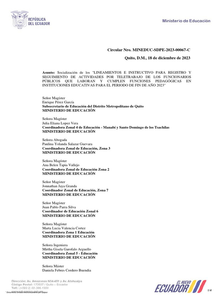 Mineduc Sdpe 2023 00067 C | PDF