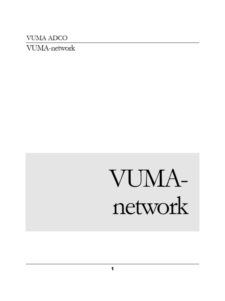 ESP VUMA Network | PDF | Calor | Agua
