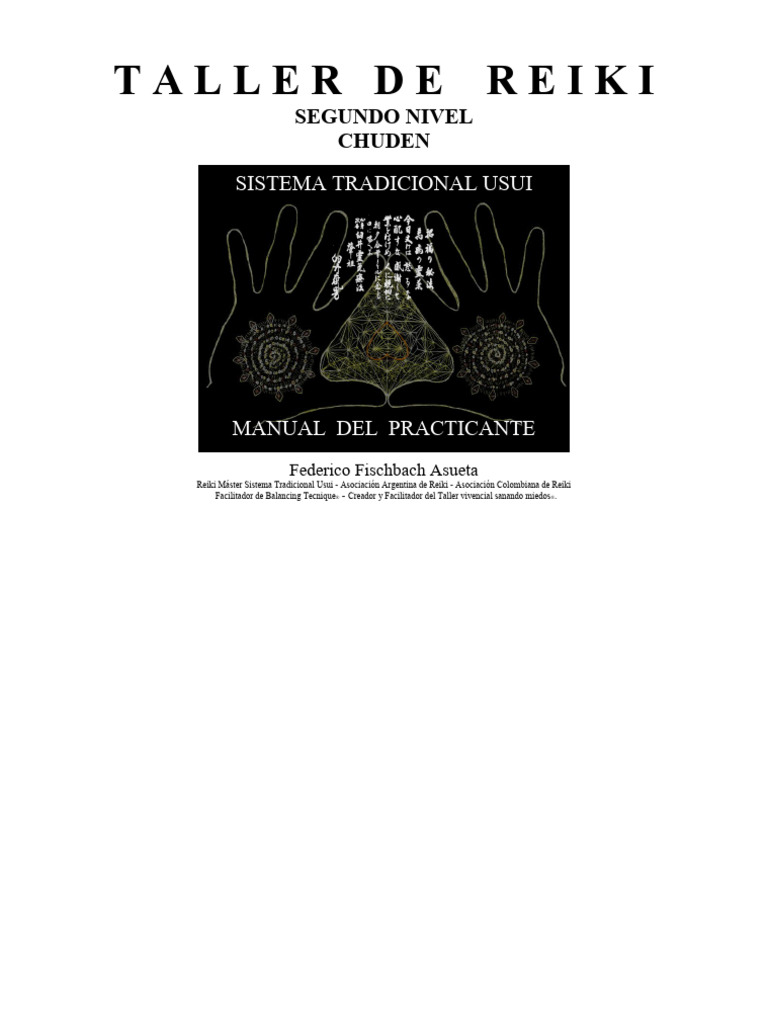 MANUAL DE REIKI 2 Nivel | PDF | Religión y espiritualidad