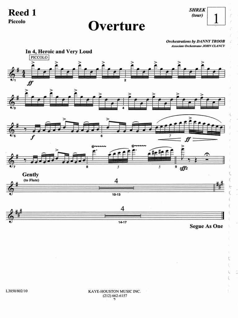 1 Overture | PDF