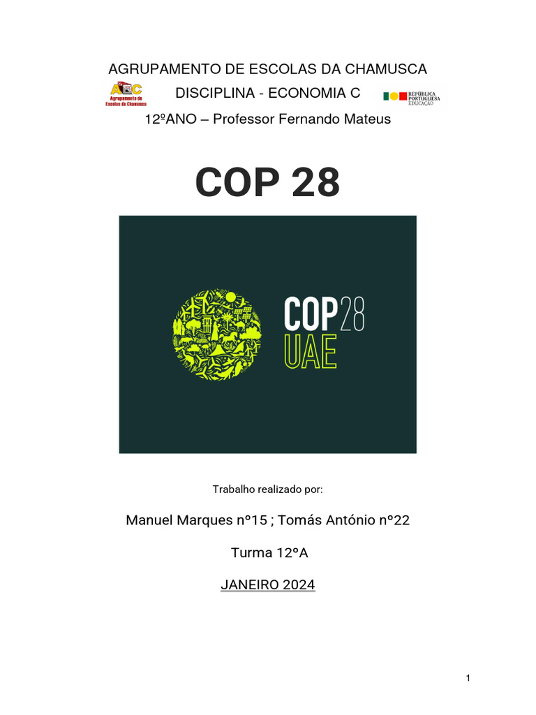 Trabalho COP - Formatado PDF | PDF