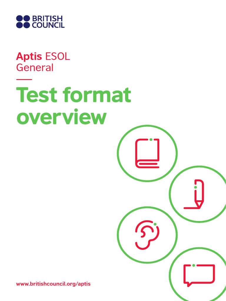 Aptis Esol General Candidate Guide 2023 | PDF