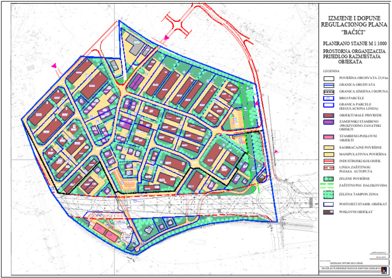 Id RP Bacici - Poslovni Objekat JP Autoceste | PDF