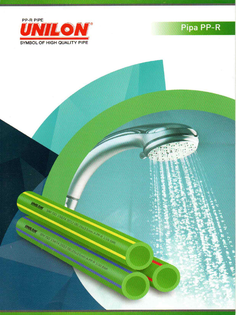 Brosur Pipa PPR UNILON - 221018 - 104426 | PDF