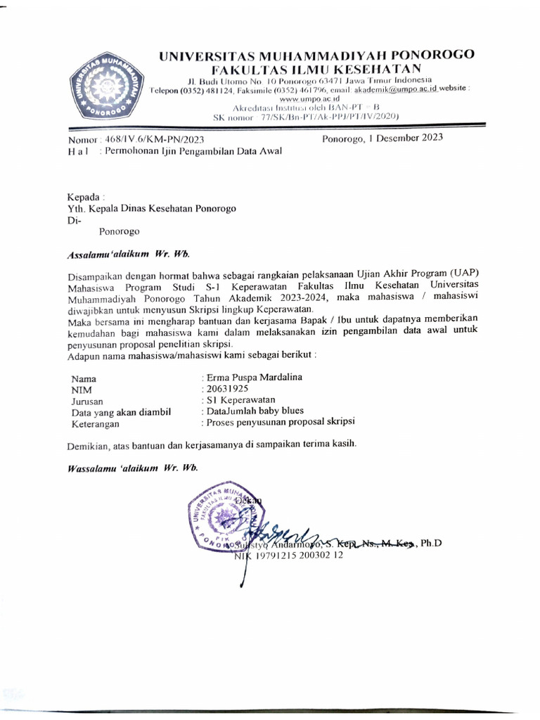 Berkas Lampiran Skripsi | PDF