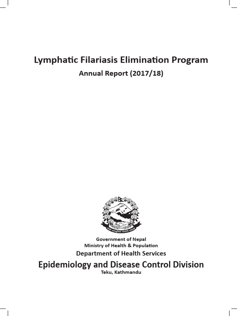 Lymphatic Filariasis Elimination Program | PDF | Medicine | Diseases ...