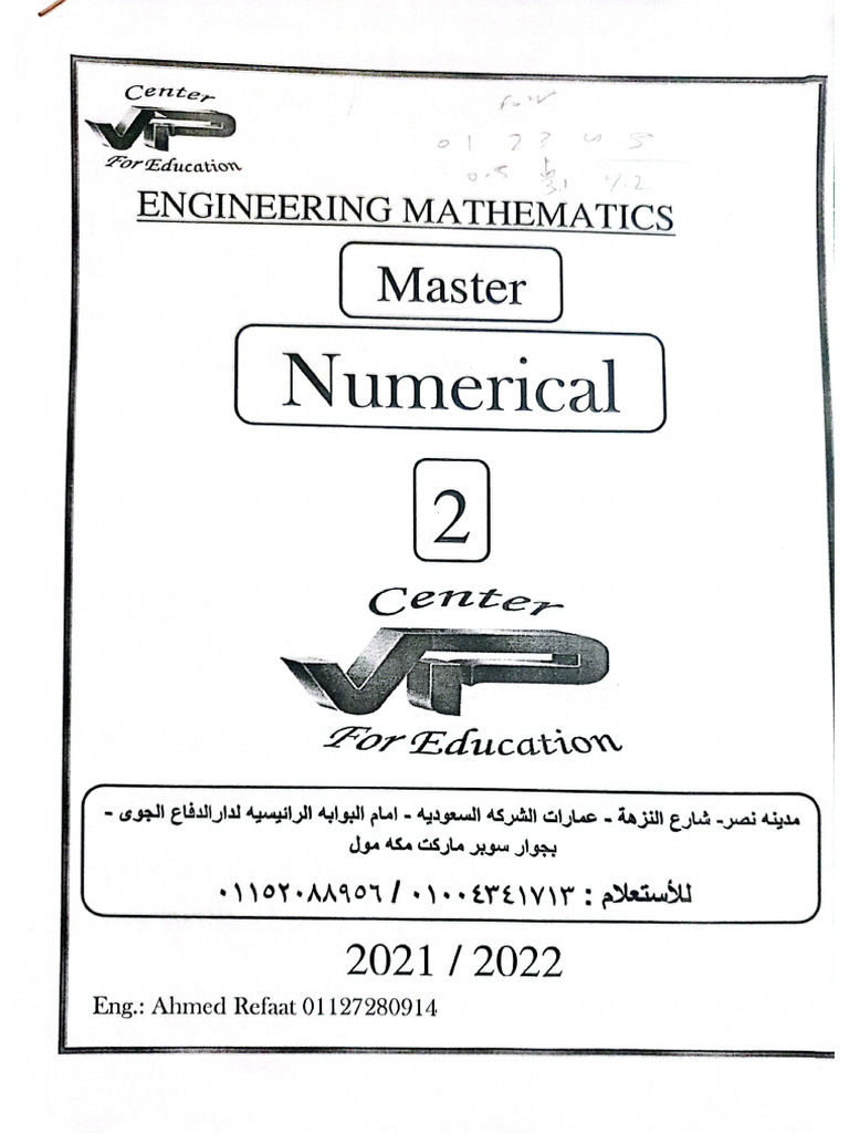 Numerical Part 2 Pdf 5595