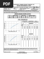 QSM11 Engine Performance Data Sheet | PDF | Horsepower | Engines