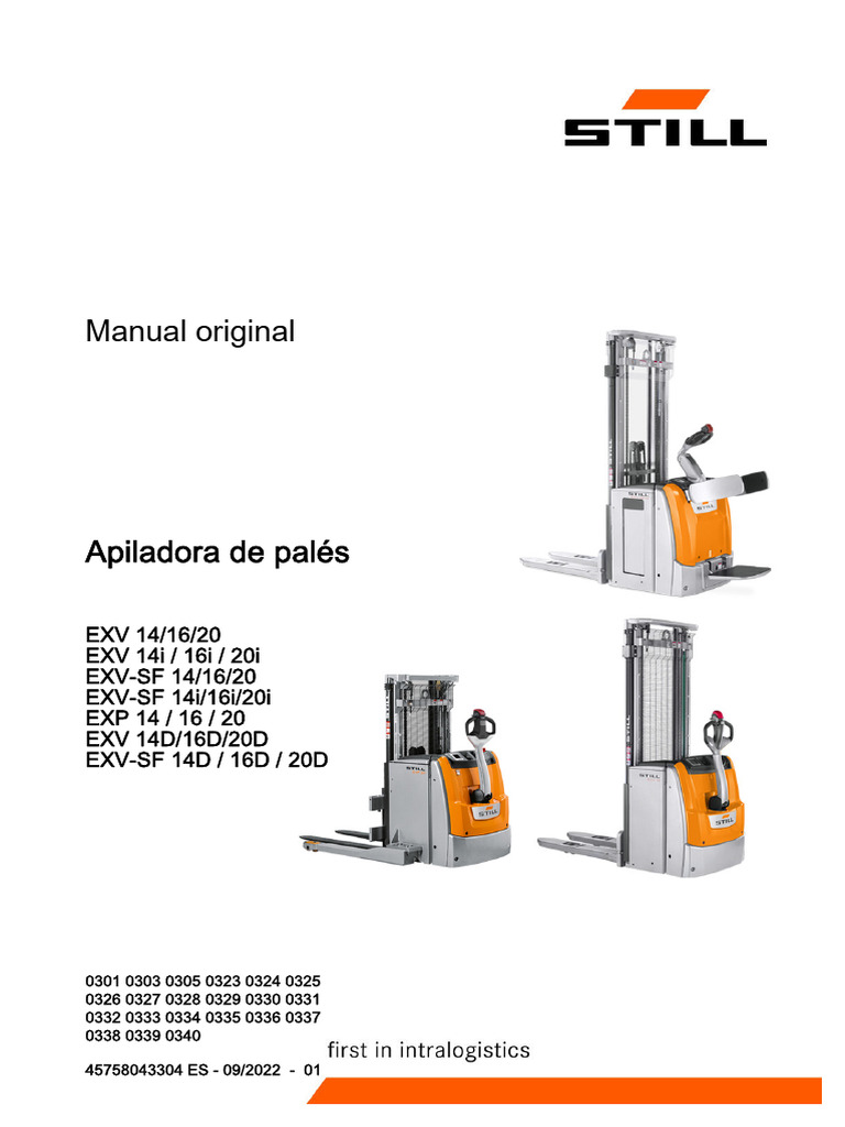 Exv Exv-Sf Exp Es Manual | PDF