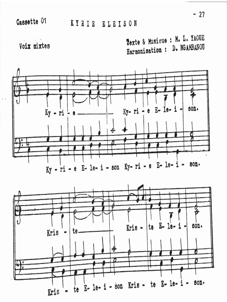Kyrie Eleison | PDF