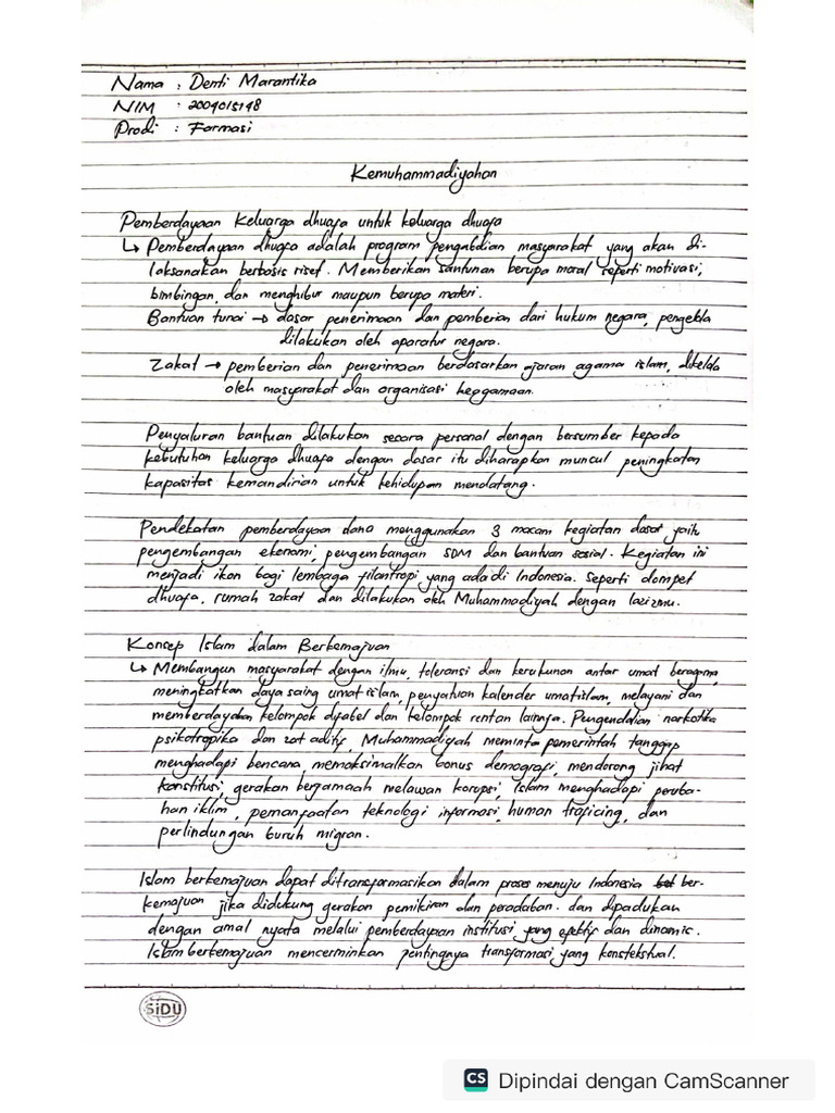 Resume Idi, Muamalah Dan KMD | PDF