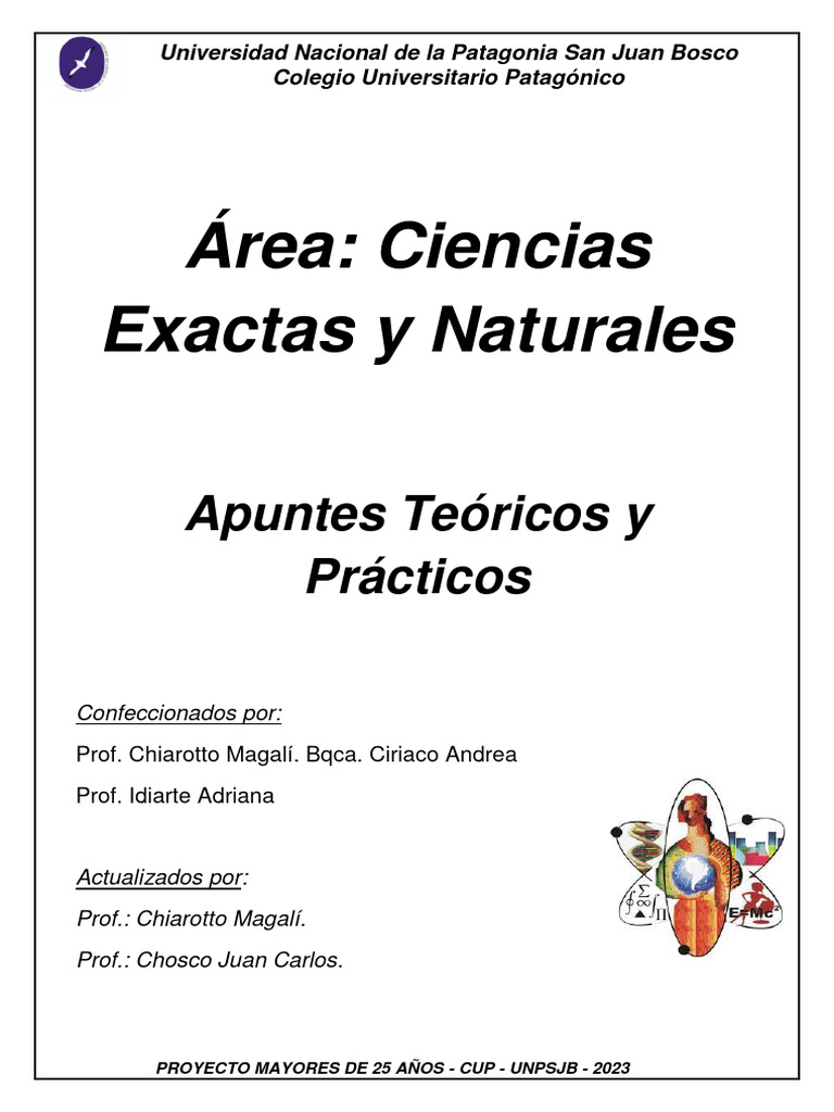 Area de Ciencias Exactas y Naturales Problemas Integrados - 2023 - 2024-1 | PDF