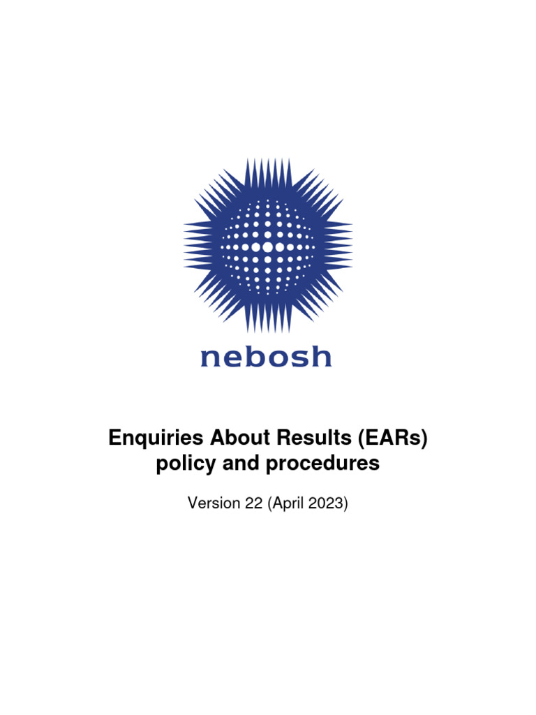 q019 Enquiries About Results Policy v22 | PDF