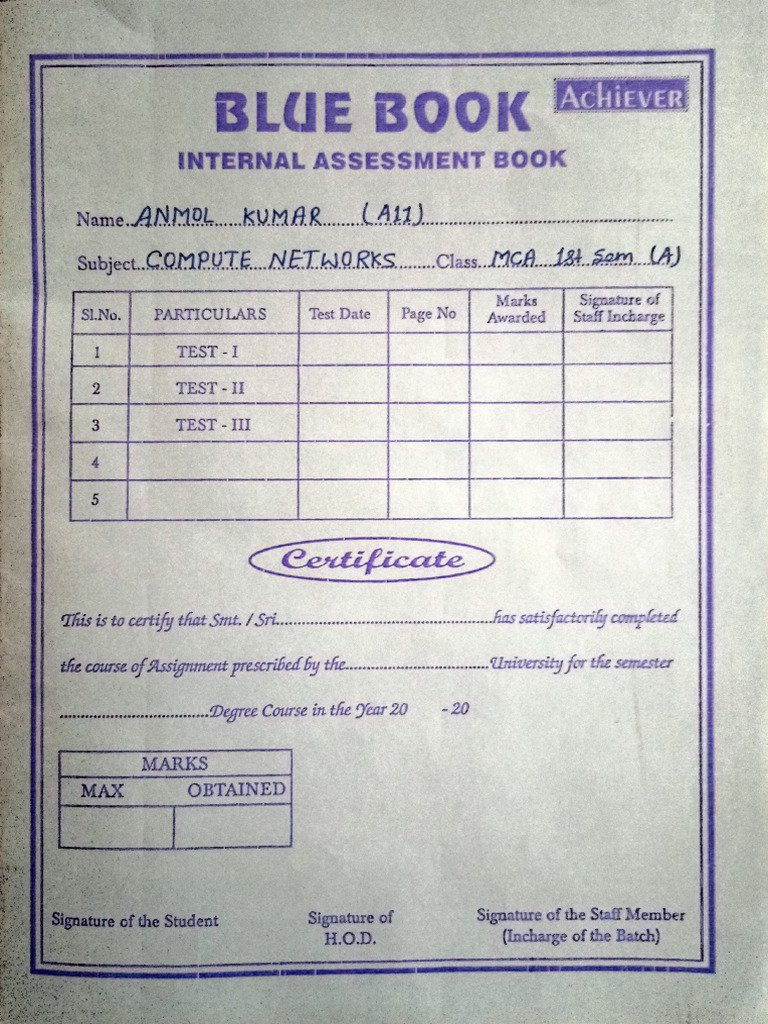 Networking Assignment | PDF