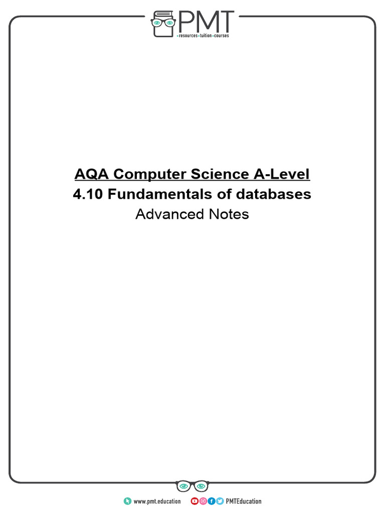 Fundamentals of Databases | PDF Fundamentals of Databases | PDF