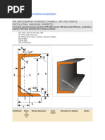 UPE European Standard U Channels | PDF