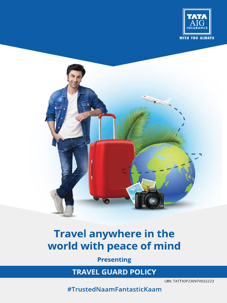 Brochure - Travel Guard Policy - Tattiop23097v032223 | PDF