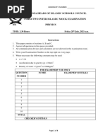 Physics Form 1 Lesson Notes (2025) | PDF | Physics | Natural Sciences