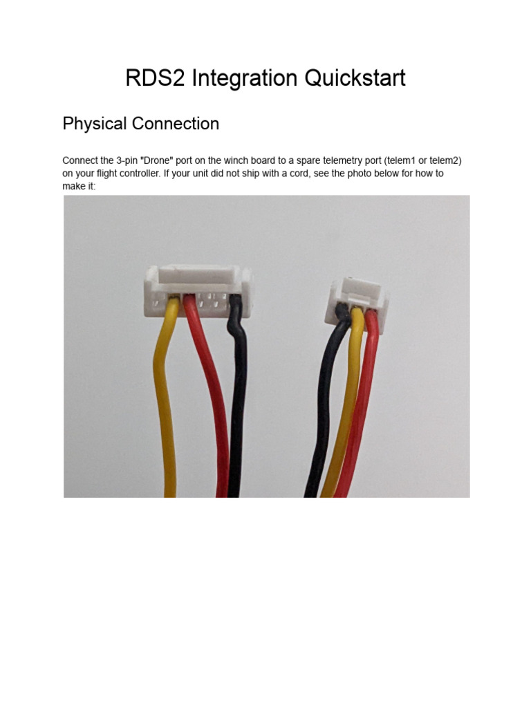 RDS2 Integration Quickstart | PDF