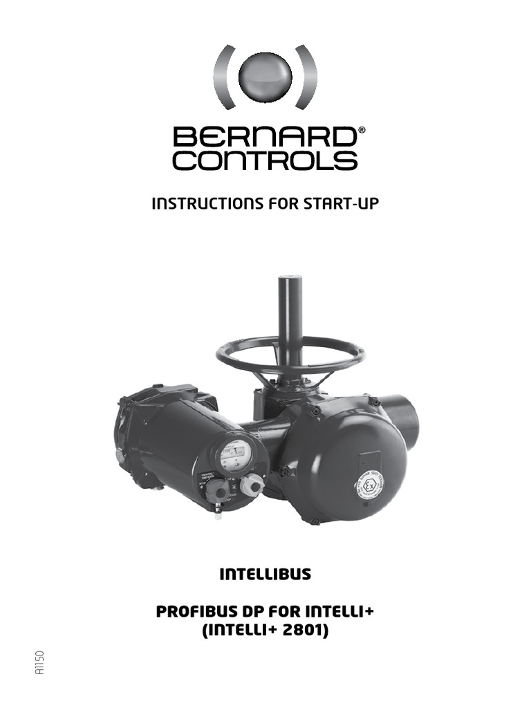 Bernard Valve Profibus communication | PDF | Programmable Logic Controller | Electric Motor