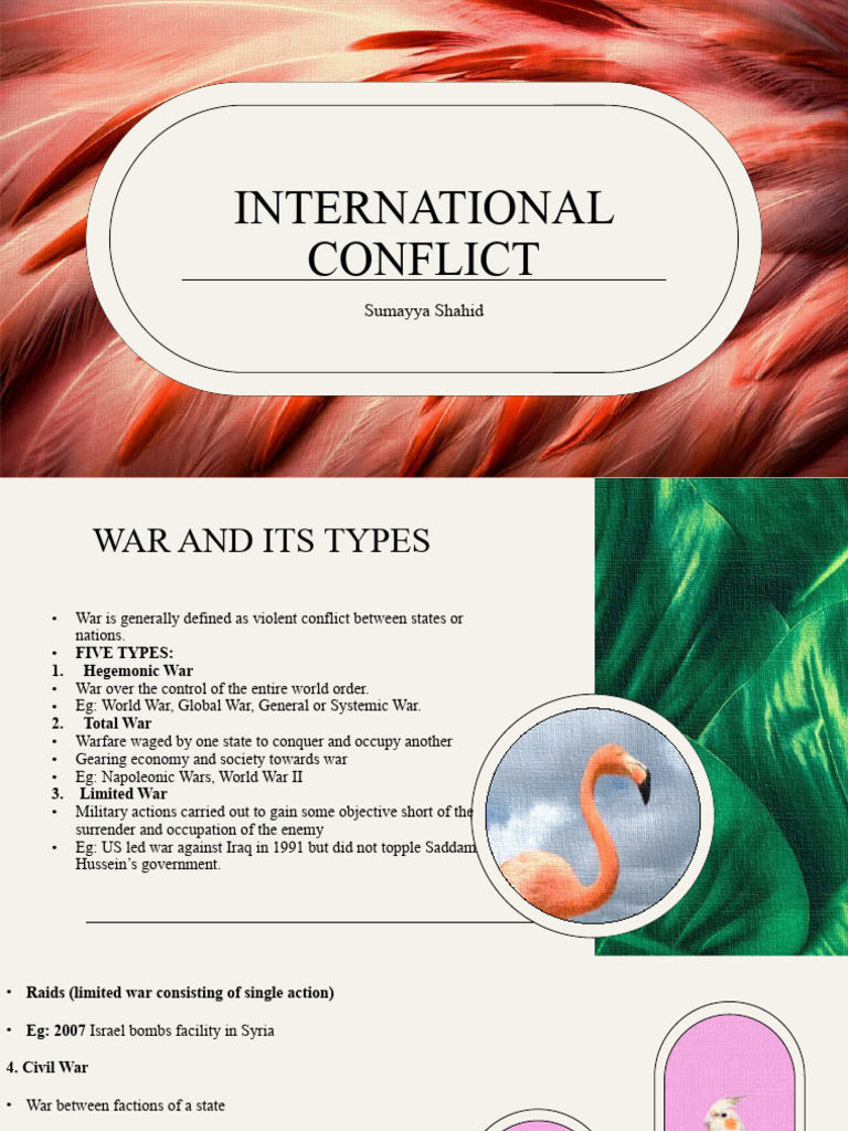 International Conflict | PDF