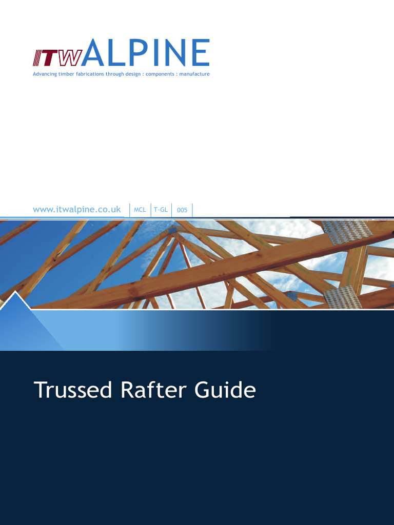 ITW Alpine TRUSSED - RAFTER - GUIDE | PDF