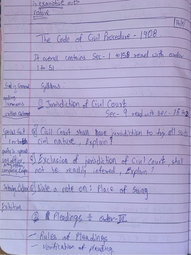 CPC and Limitation | PDF