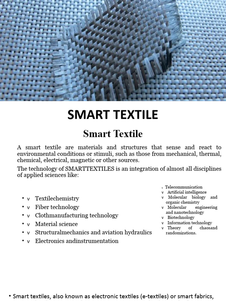 Smart Textiles | PDF