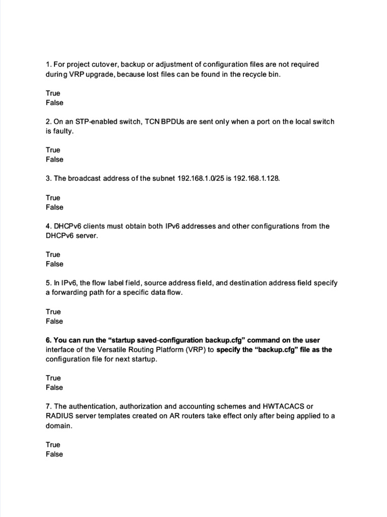 PDF Hcia Rampamps v25 Reviewer 200 Questions Compress | PDF