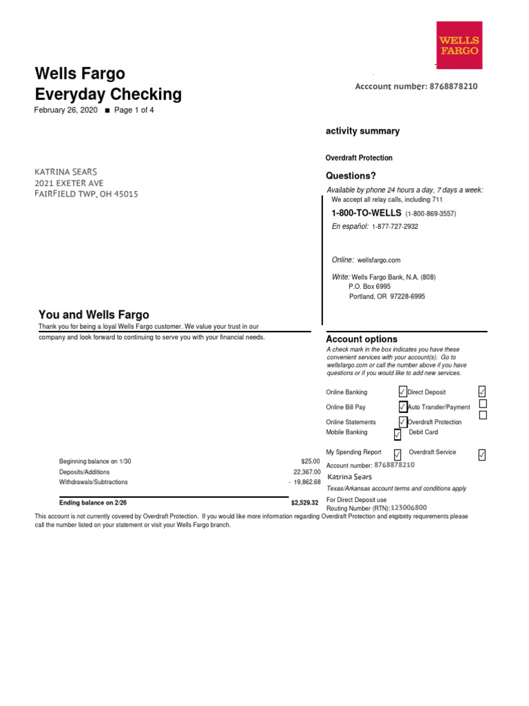 Documenthh | PDF | Overdraft | Fee