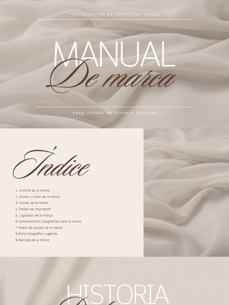 1.presentación Manual de Marca Minimalista Beige - 20230815 - 030728 - 0000 | PDF | Minimalismo