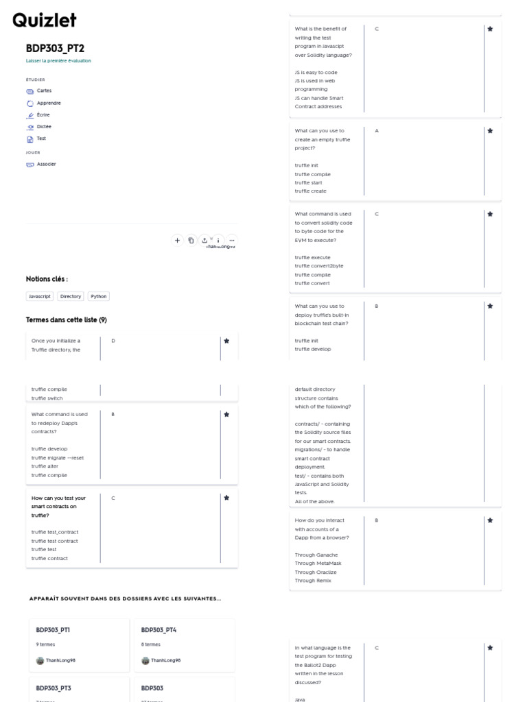 Quizz 8 | PDF | Java Script | Information Technology