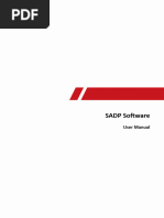 SADP Tool Download & Usage Guide | PDF | Installation (Computer Programs) | System Software