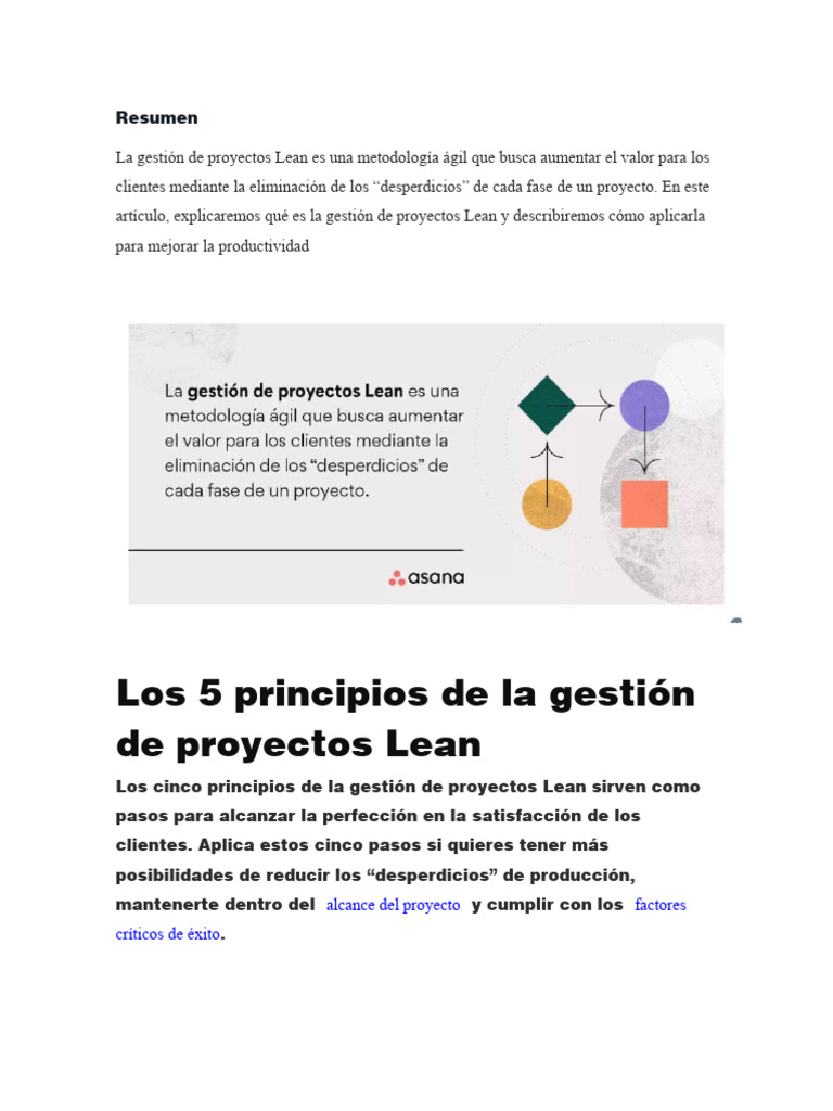 LEAN | PDF