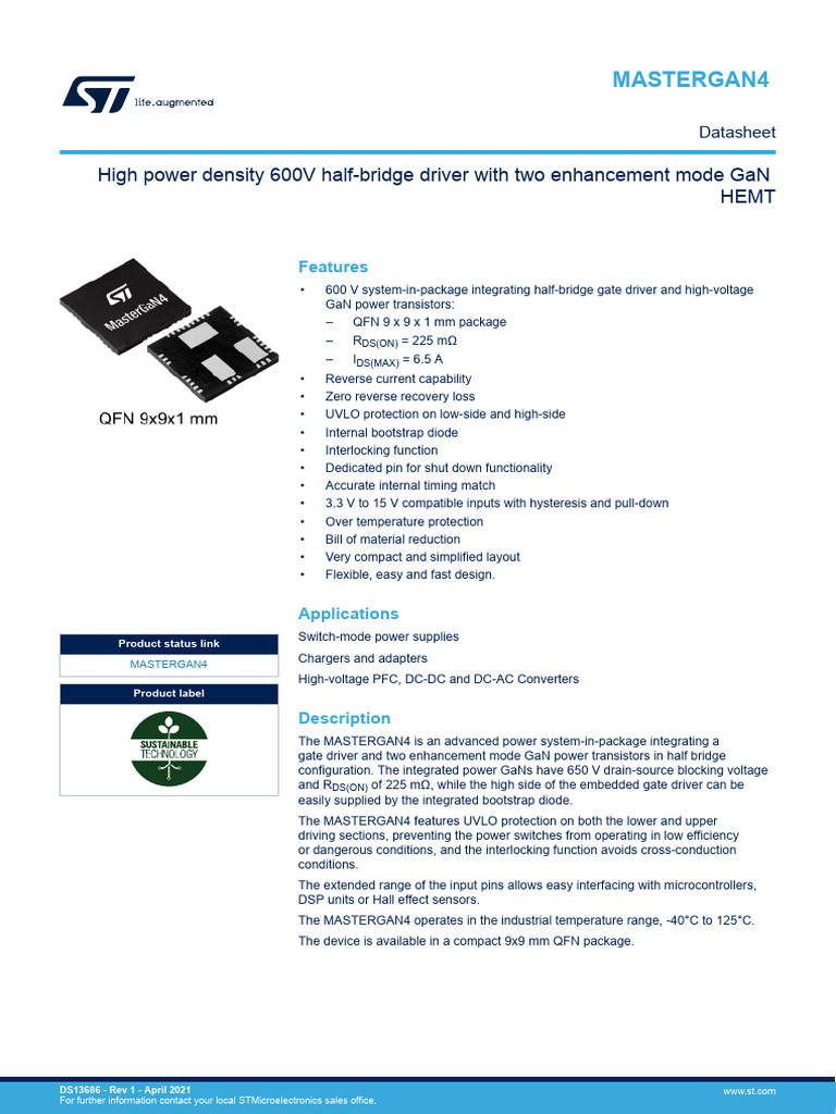 Mastergan 4 | PDF | Electromagnetism | Electrical Engineering