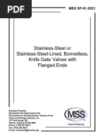 MSS SP 80-2013 | PDF
