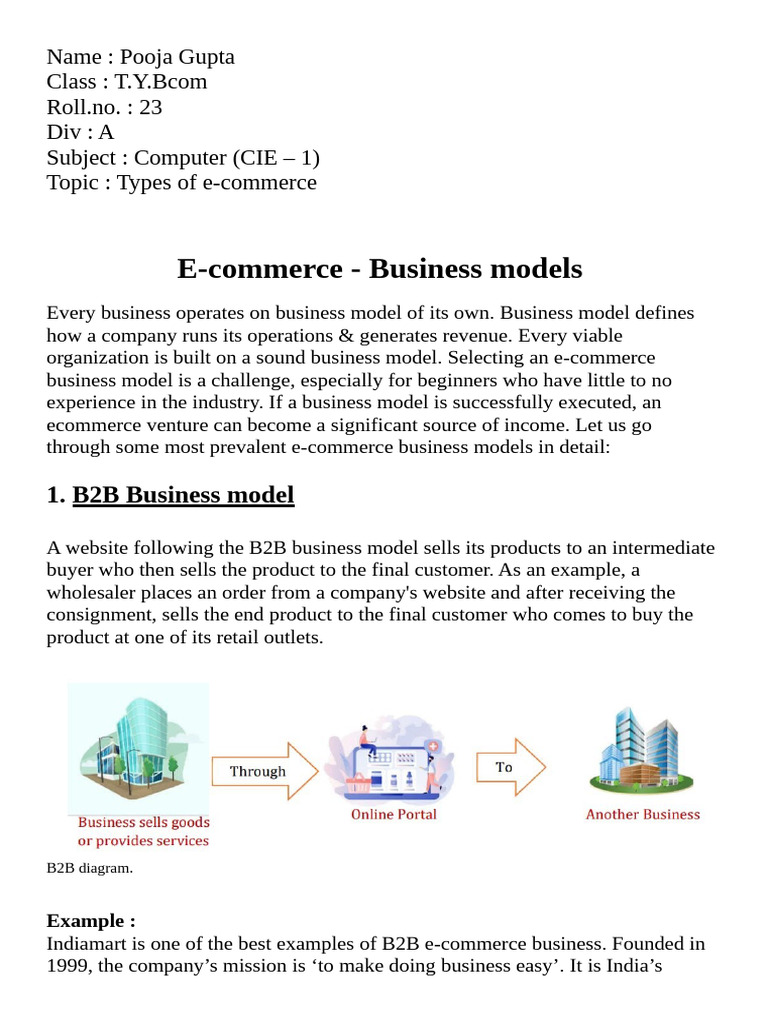 Pooja Didi (Project) | PDF | E Commerce | Business