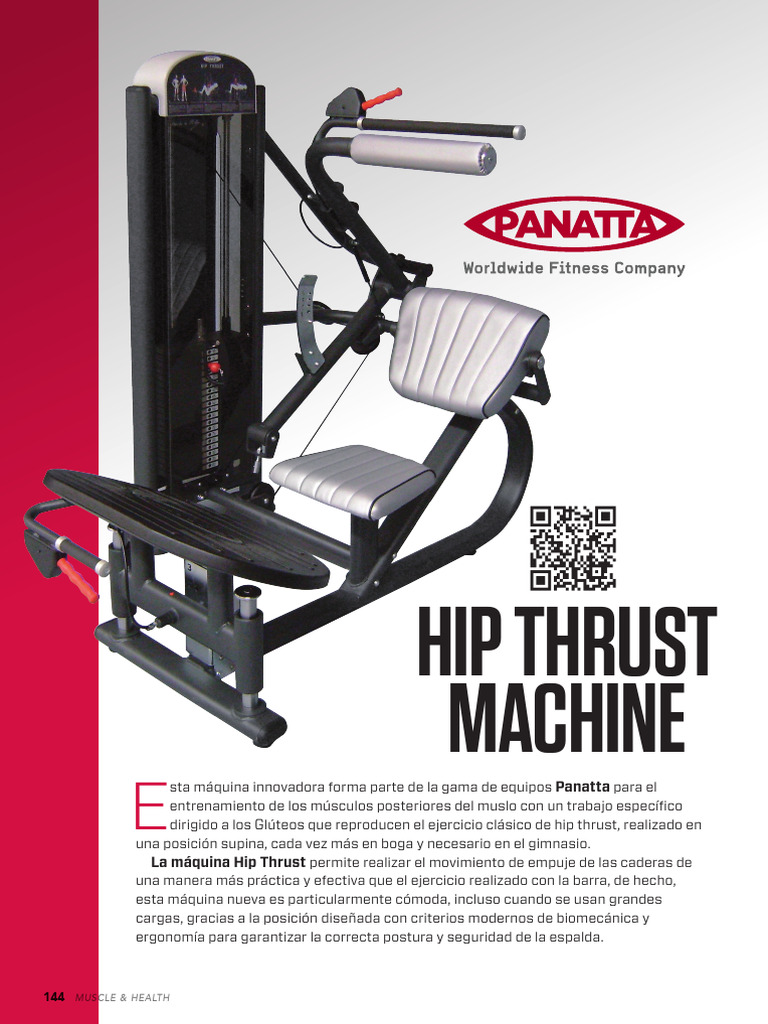 2018 Panatta Hip Thrust Es | PDF
