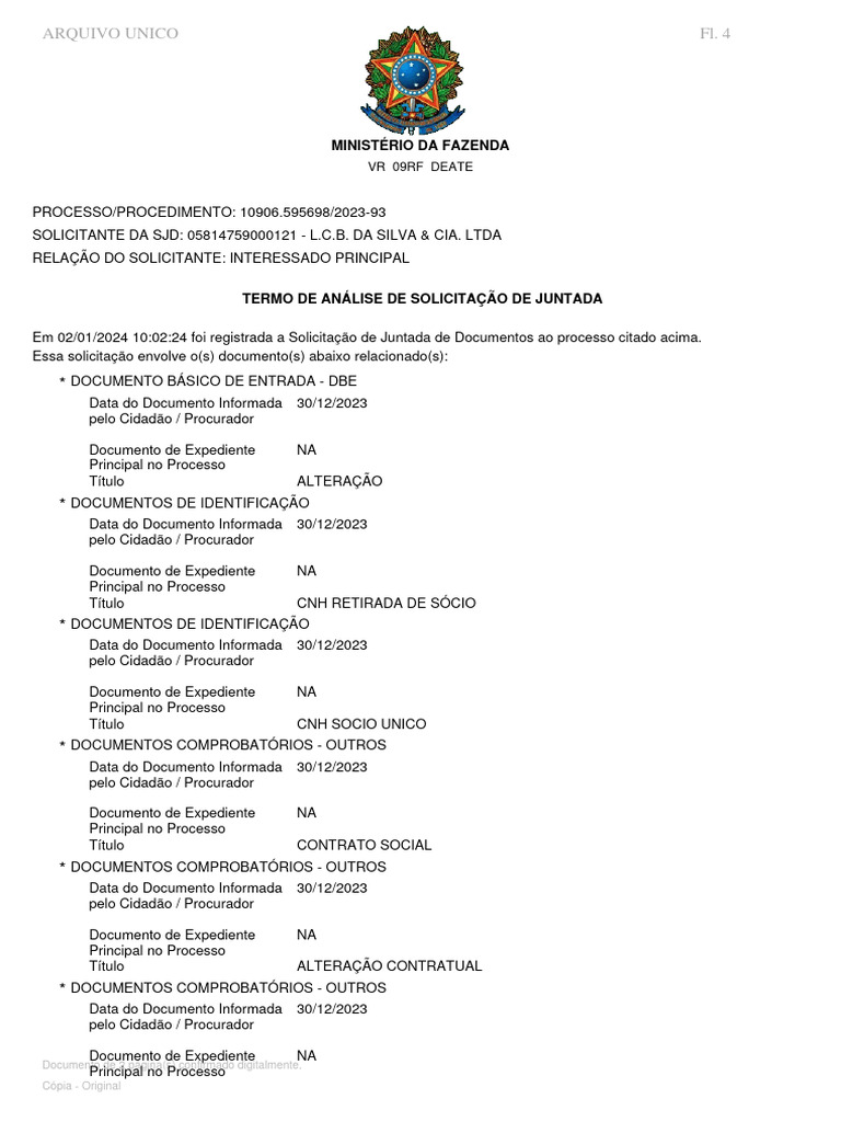 Termo de Analise de Solicitacao de Juntada 20240104 121305 | PDF