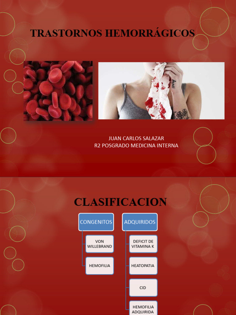Trastornos Hemorragicos | PDF